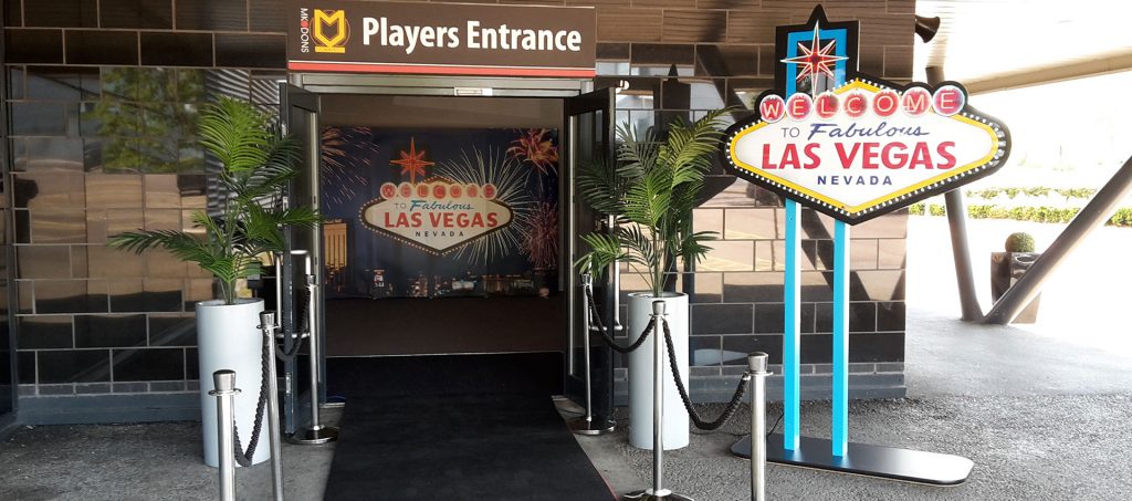 Las Vegas Backdrop hire | Finesse Fun Casino hire